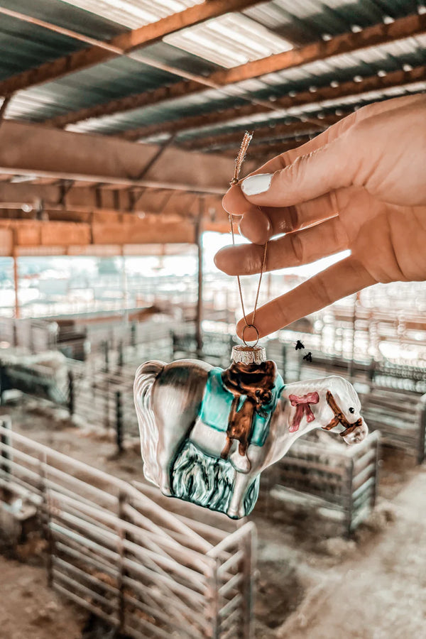 Miller Cattle Co-Perfect Pony Christmas Ornament - Southern Trends